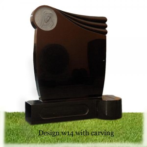 Headstone-with-Our-Lady-Bust | Memorials and Headstones Donegal, Derry ...